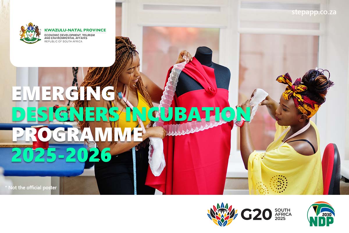 Apply Now: EDTEA KZN Emerging Designers Incubation - StepApp