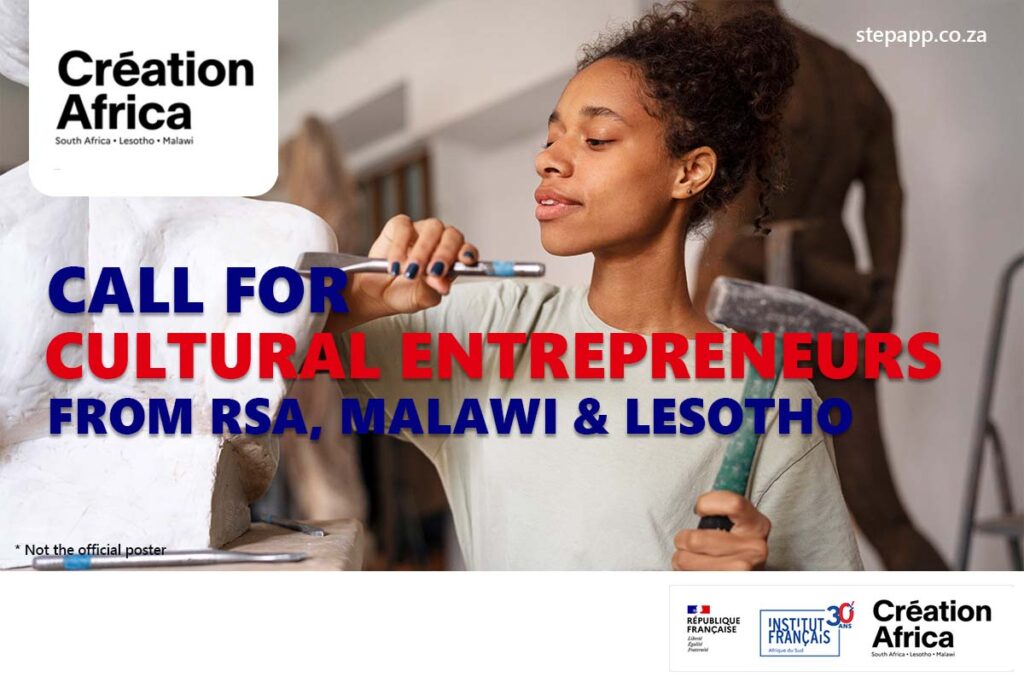 Création Africa 2: Call for Cultural Entrepreneurs - StepApp