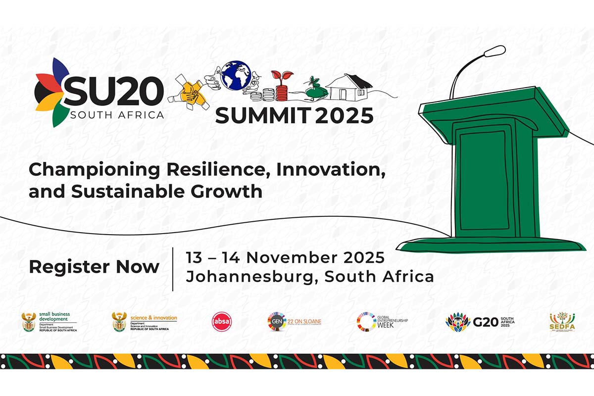 Startup20 Summit 2025: Register Now for Johannesburg Event - StepApp ...