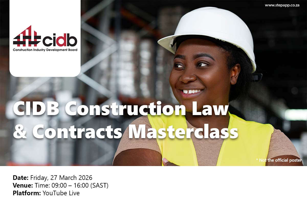 Webinar: CIDB Construction Law & Contracts Masterclass - StepApp ...